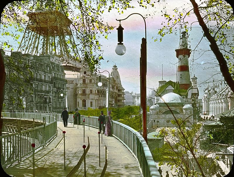 The Street of the Future: Moving Sidewalks and Morris Columns in Paris ...