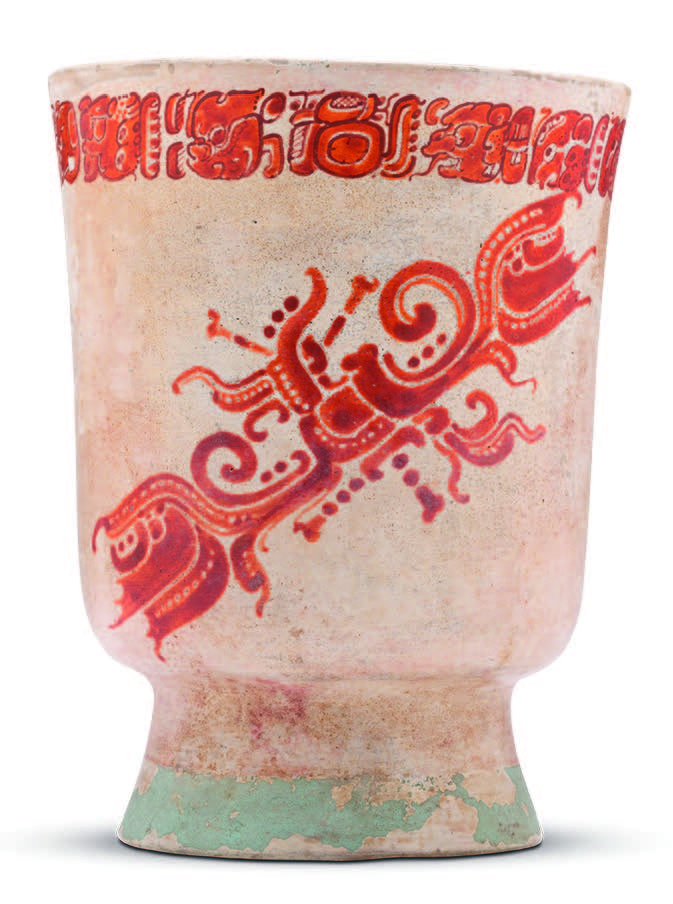 From the Collection: Cylinder Vessel with Pedestal Base | Unframed