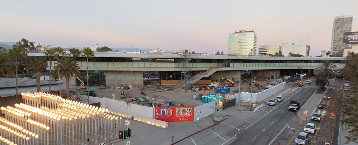 David Geffen Galleries Construction Enters Final Phase, April 2026 ...