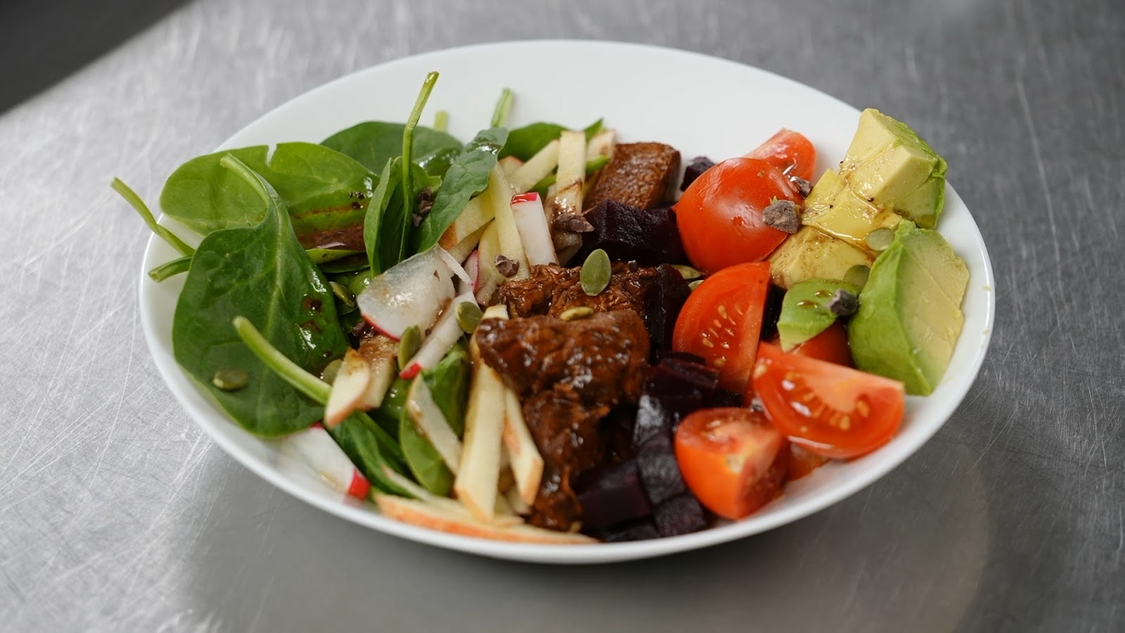 Cooking with LACMA: Stains Cobb Salad Inspired by Ed Ruscha | Unframed